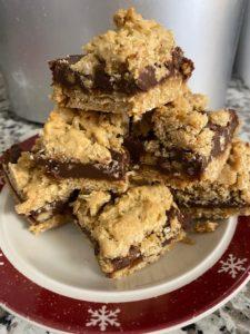 Easy Fudge Nut Bars Recipe - Real Life of Lulu