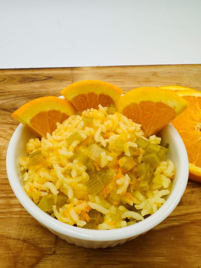 Easy Orange Rice Recipe - Real Life of Lulu
