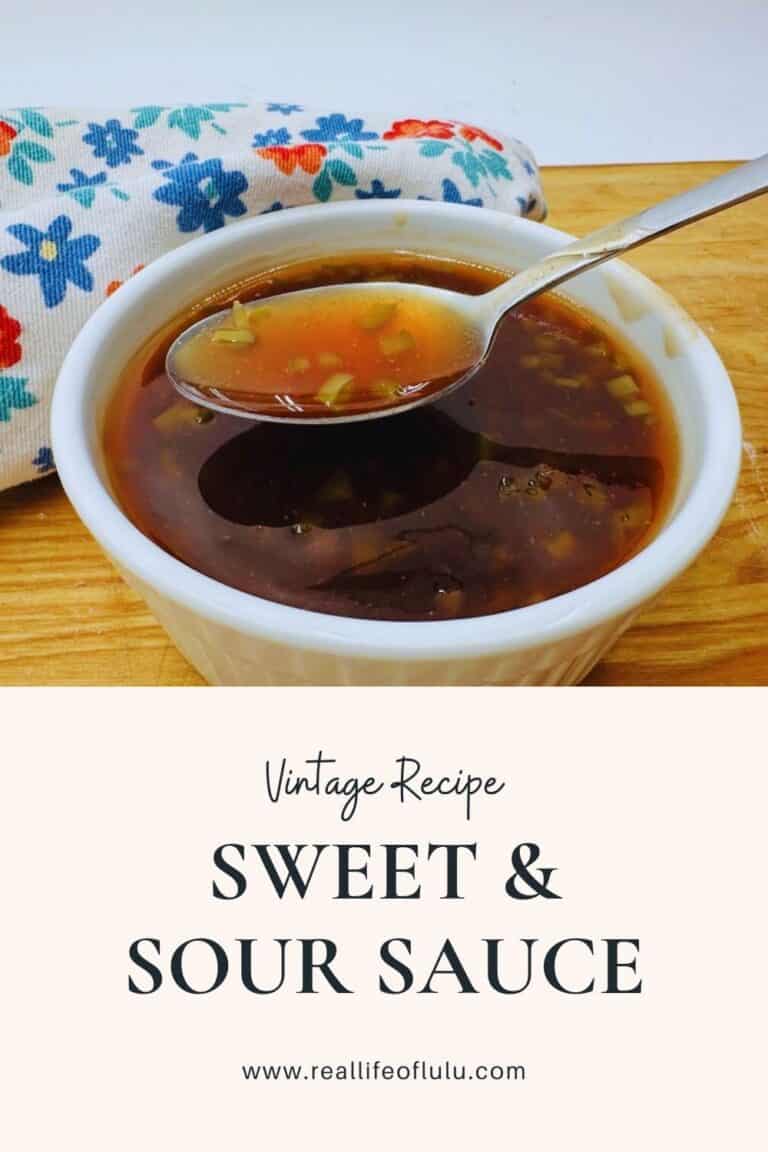 Homemade Sweet and Sour Sauce Recipe - Real Life of Lulu