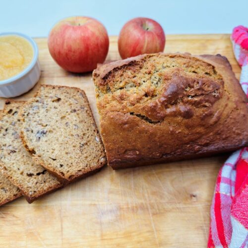 Old-Fashioned Applesauce Bread Recipe - Real Life of Lulu