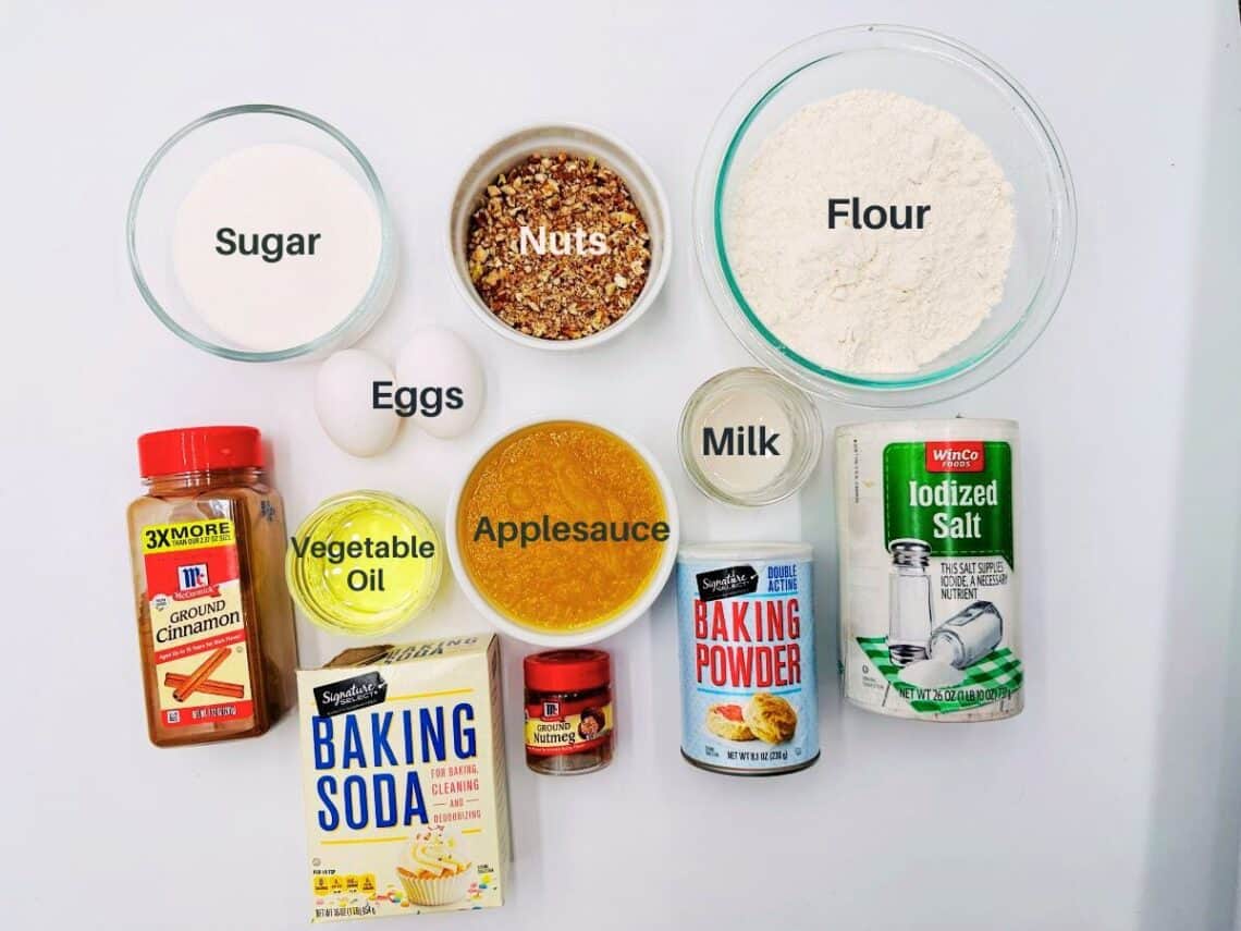 Old-Fashioned Applesauce Bread Recipe - Real Life of Lulu