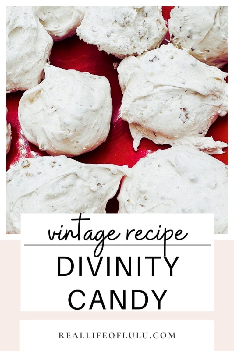 Easy Divinity Candy Recipe - Real Life of Lulu