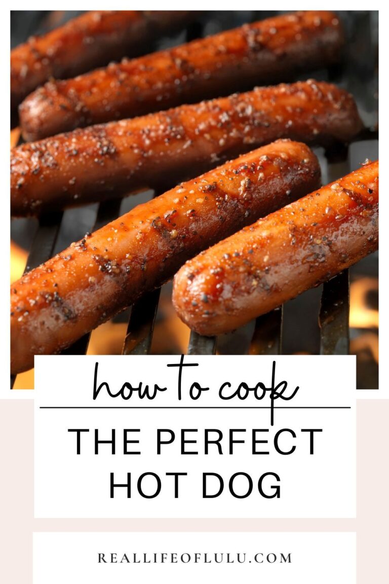How to Cook the Perfect Hot Dog - Real Life of Lulu