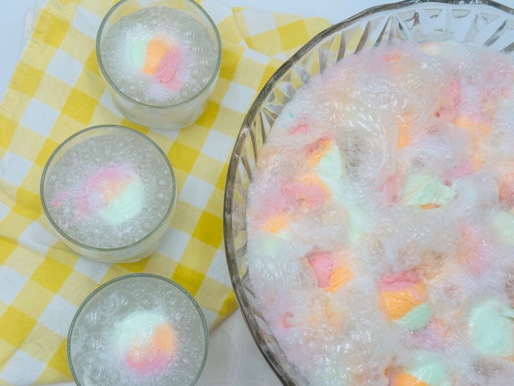 Old-Fashioned Sherbet Punch Recipe - Real Life of Lulu