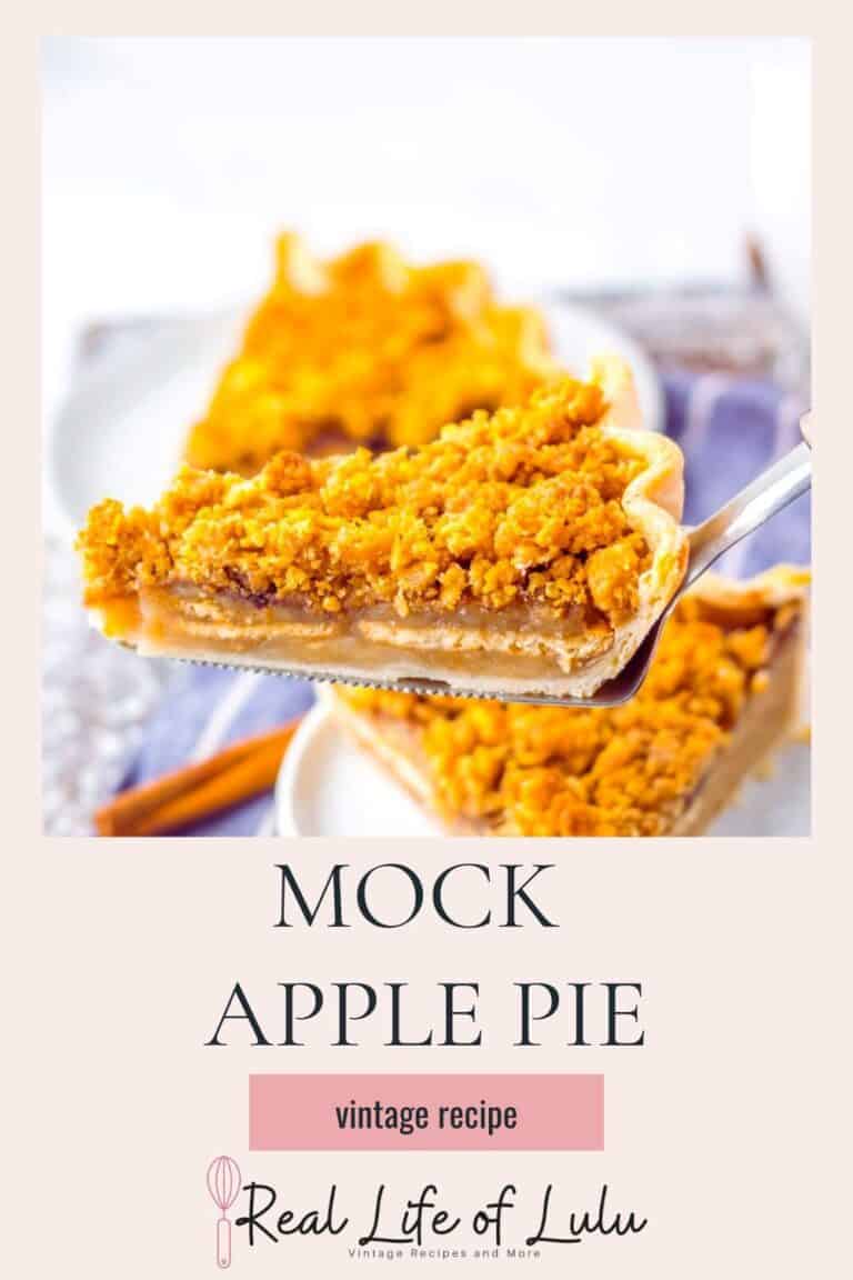 Mock Apple Pie Recipe - Real Life of Lulu