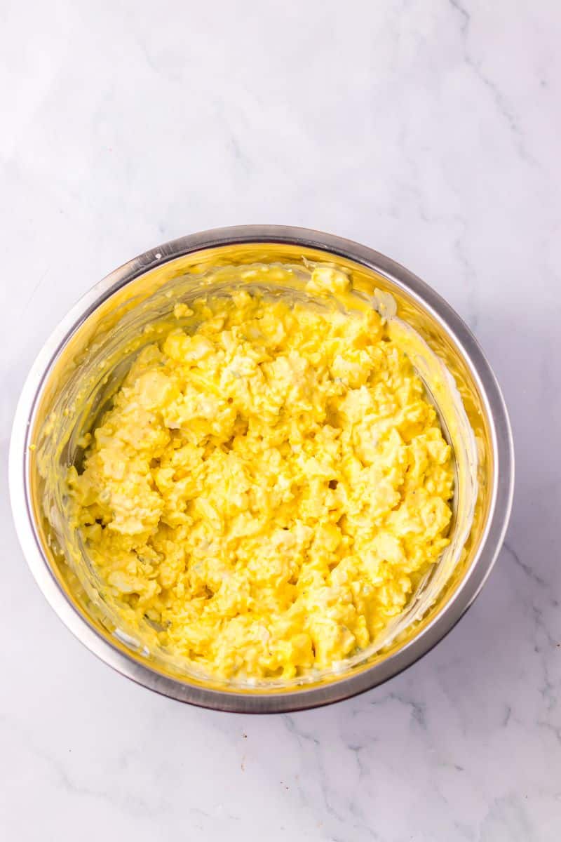 Easy Deviled Egg Dip Recipe - Real Life of Lulu
