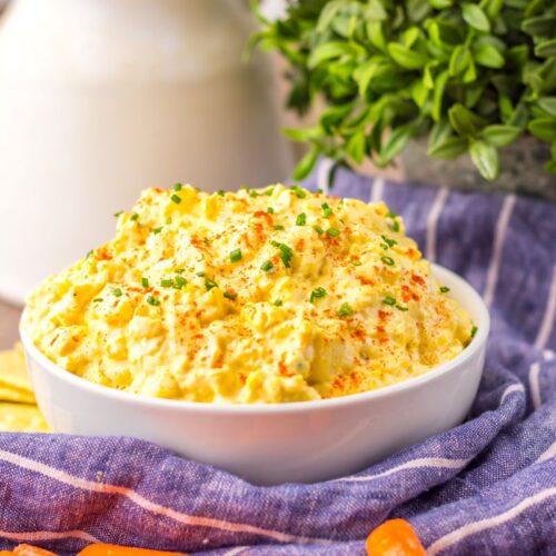 Easy Deviled Egg Dip Recipe - Real Life of Lulu