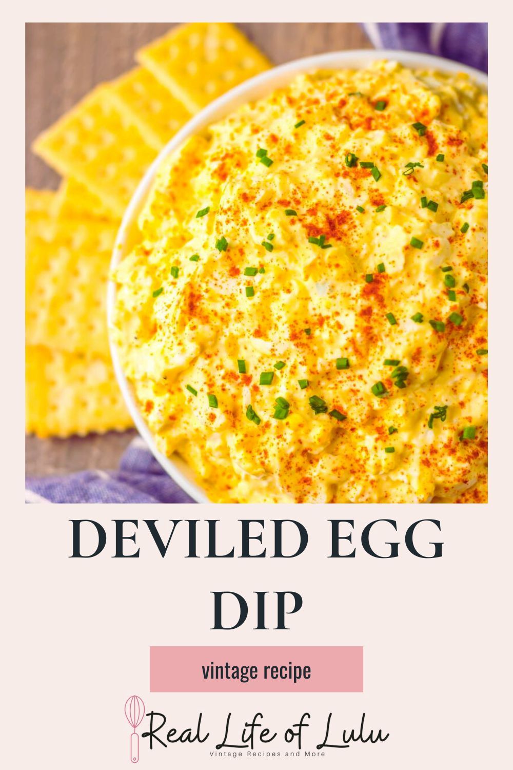 Easy Deviled Egg Dip Recipe - Real Life of Lulu