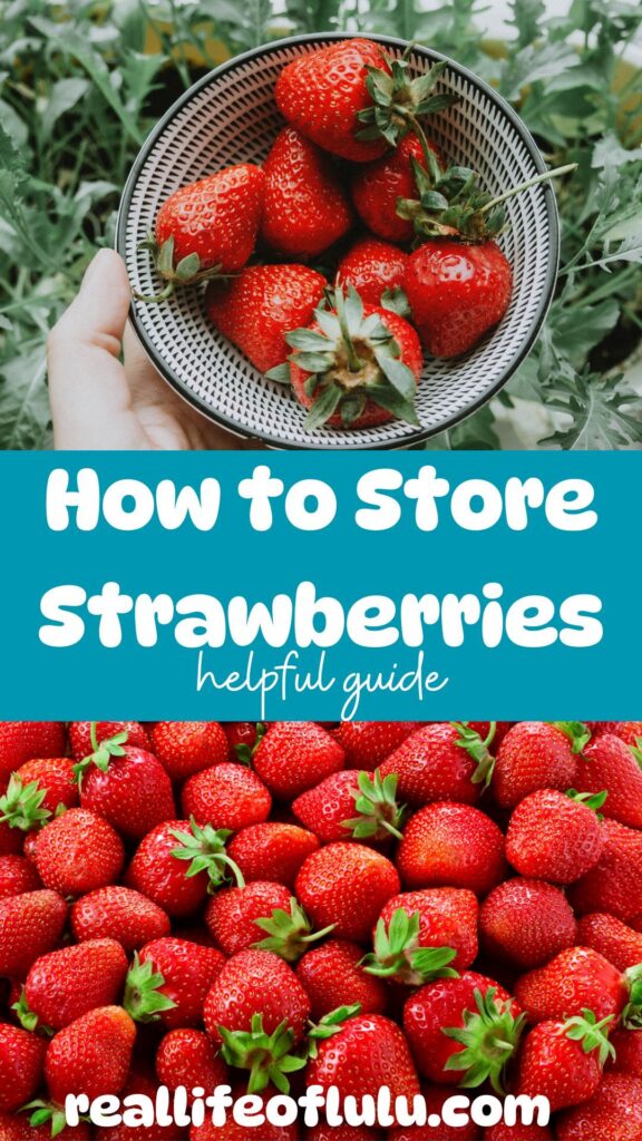 How to Store Strawberries - Real Life of Lulu