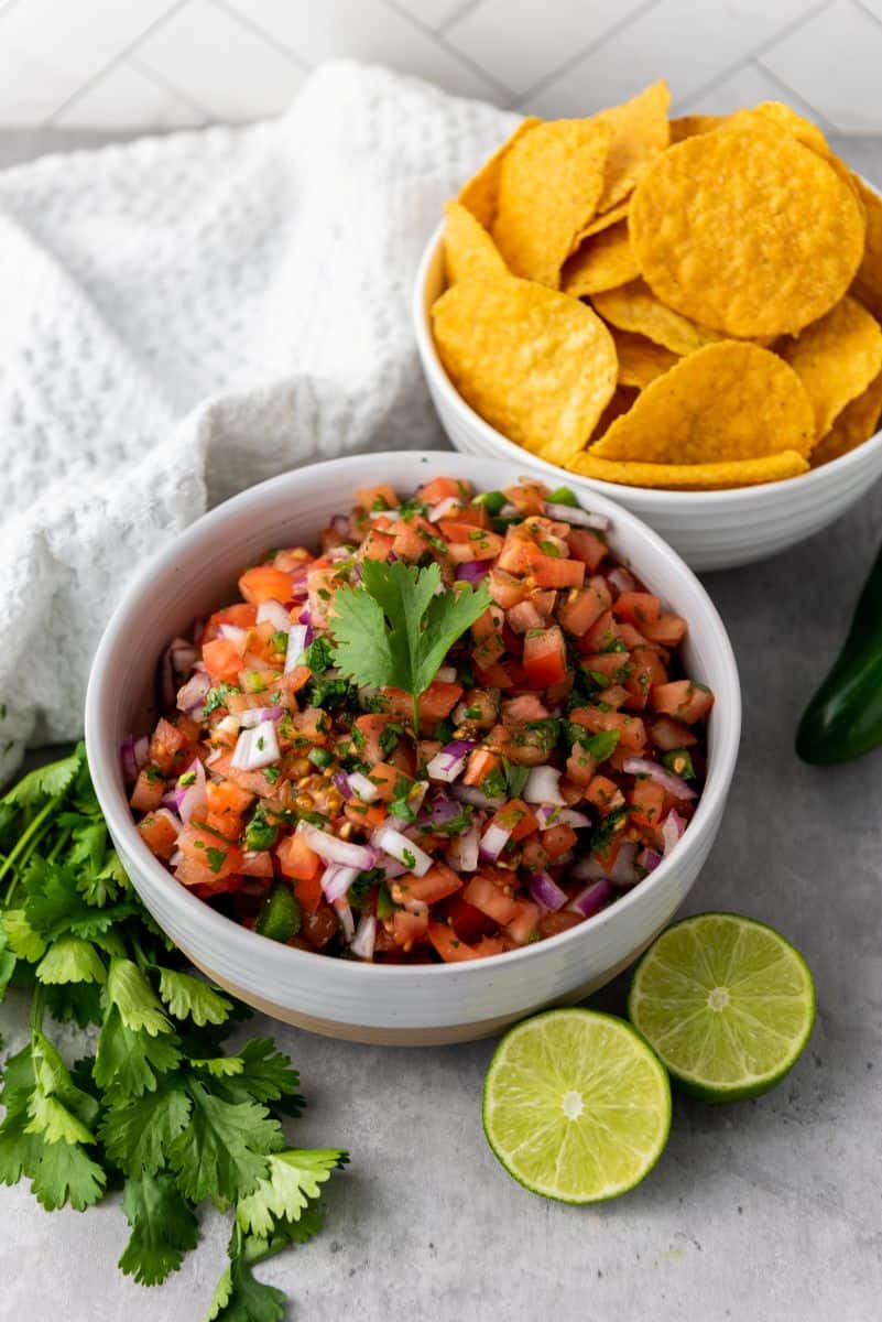 Fresh Salsa Recipe - Real Life of Lulu