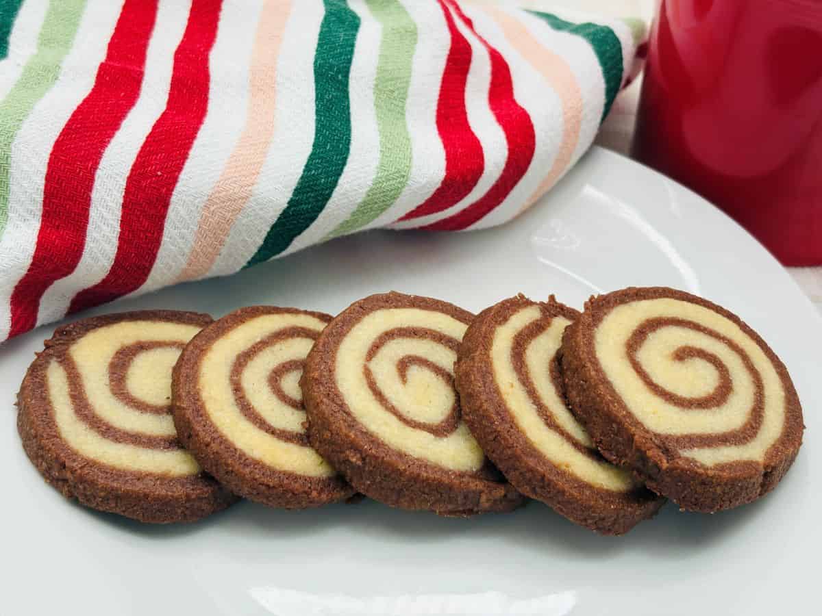 Chocolate Pinwheel Cookies Recipe - Real Life of Lulu